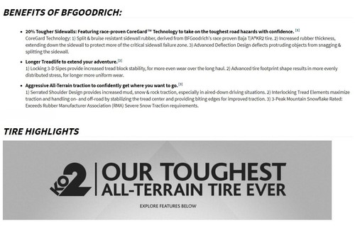 FUEL D811 BRONZE WHEELS BFGOODRICH 33125017 TIRES AT JEEP WRANGLER ...