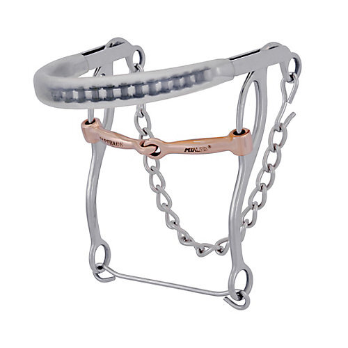 Metalab Plastic Cover Nose Hackamore w/Snaffle Bit | eBay