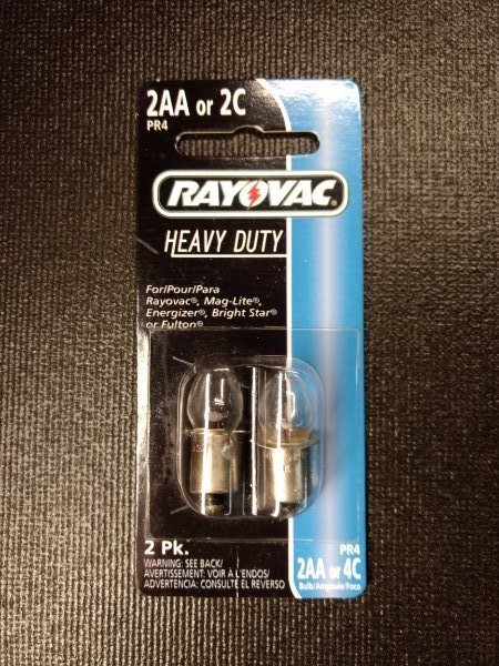 Rayovac Standard 2aa Replacement Bulbs 1 Krypton for sale online | eBay