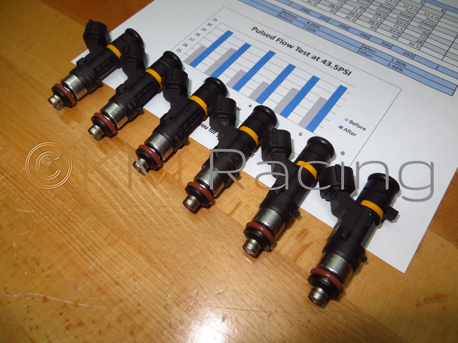 6x Nissan 350Z / Infiniti G35 (VQ35DE) Fuel Injectors: Flow Tested ...