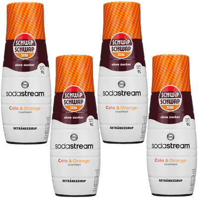 NEUF sirop SodaStream Schwip Schwap Light 4 x 440 ml sans sucre Cola ...