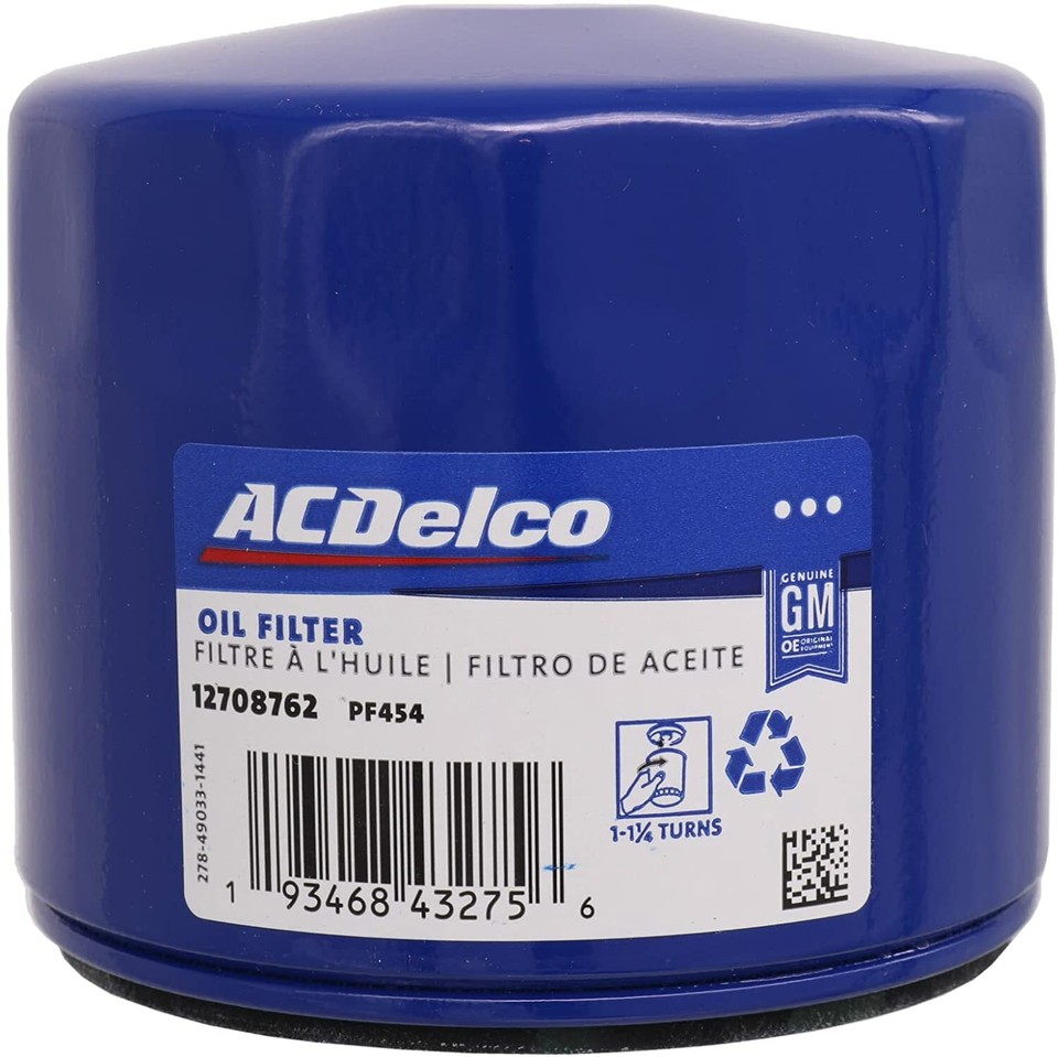 ACDelco Oil Filter GM Original Equipment PF454 (6 Pack) FREE SHIPPING ...