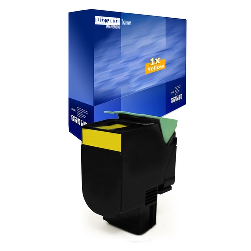 Toner YELLOW f r Lexmark C-544-DN C-543-DN X-544-DW C-544-DTN X-544-DN ...