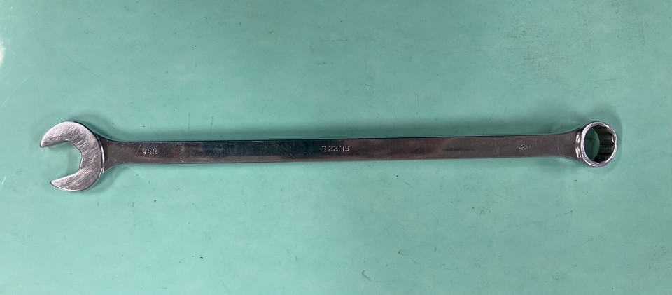 Mac Tools 11/16" SAE 12 point Combination Wrench USA CL22L Long Wrench ...