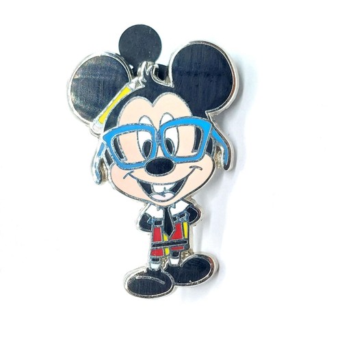 Nerds Rock! Collection - Mickey With Glasses Pin Lapel Enamel ...