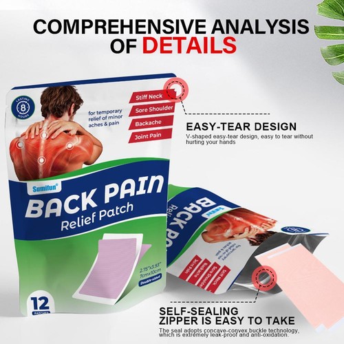 12x Pain Relieving Patches external Arthritis Back Relief NEW! D0P1 | eBay