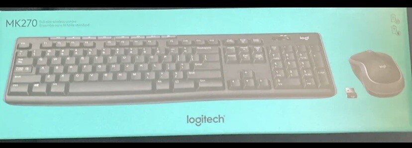 Logitech MK270 Full-size Wireless Combo 2.4GHz Keyboard and Mouse | eBay