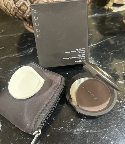 BECCA Perfect Skin Mineral Powder Foundation - Cacao | eBay