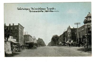 MI - BRONSON MICHIGAN 1911 Postcard CHICAGO STREET IMPLEMENT BUSINESS ...