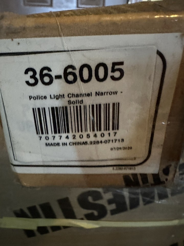 Westin Push Bar Light Channel 23.5 inch Solid For 12-19 Dodge Charger ...