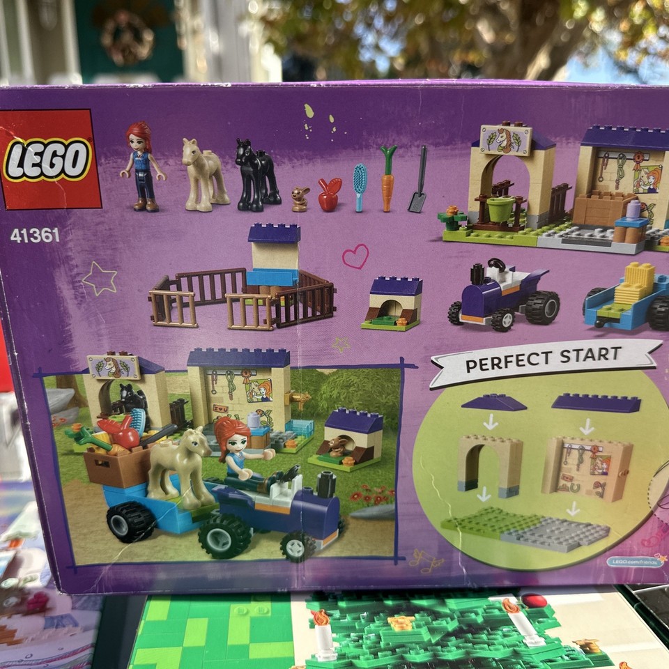 Lego Friends set 41361 Mia's Foal Stable complete with instructions 100 ...