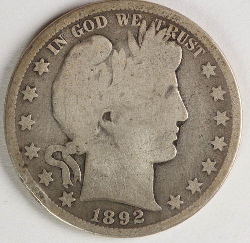 1892 Barber Half Dollar | eBay