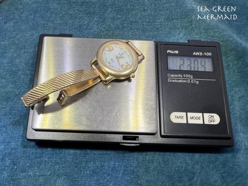 Under Scrap - 14k Gold Bracelet Watch + Band. Vicence + Wittnauer ...
