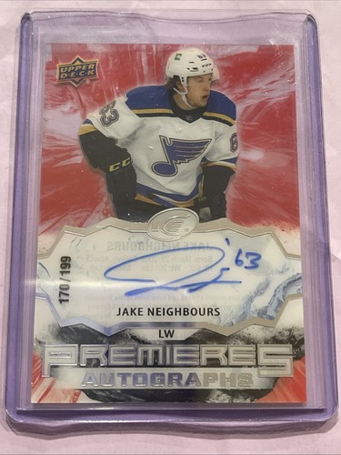 2021-22 Upper Deck Ice Premieres Autographs RC Auto /199 Jake ...