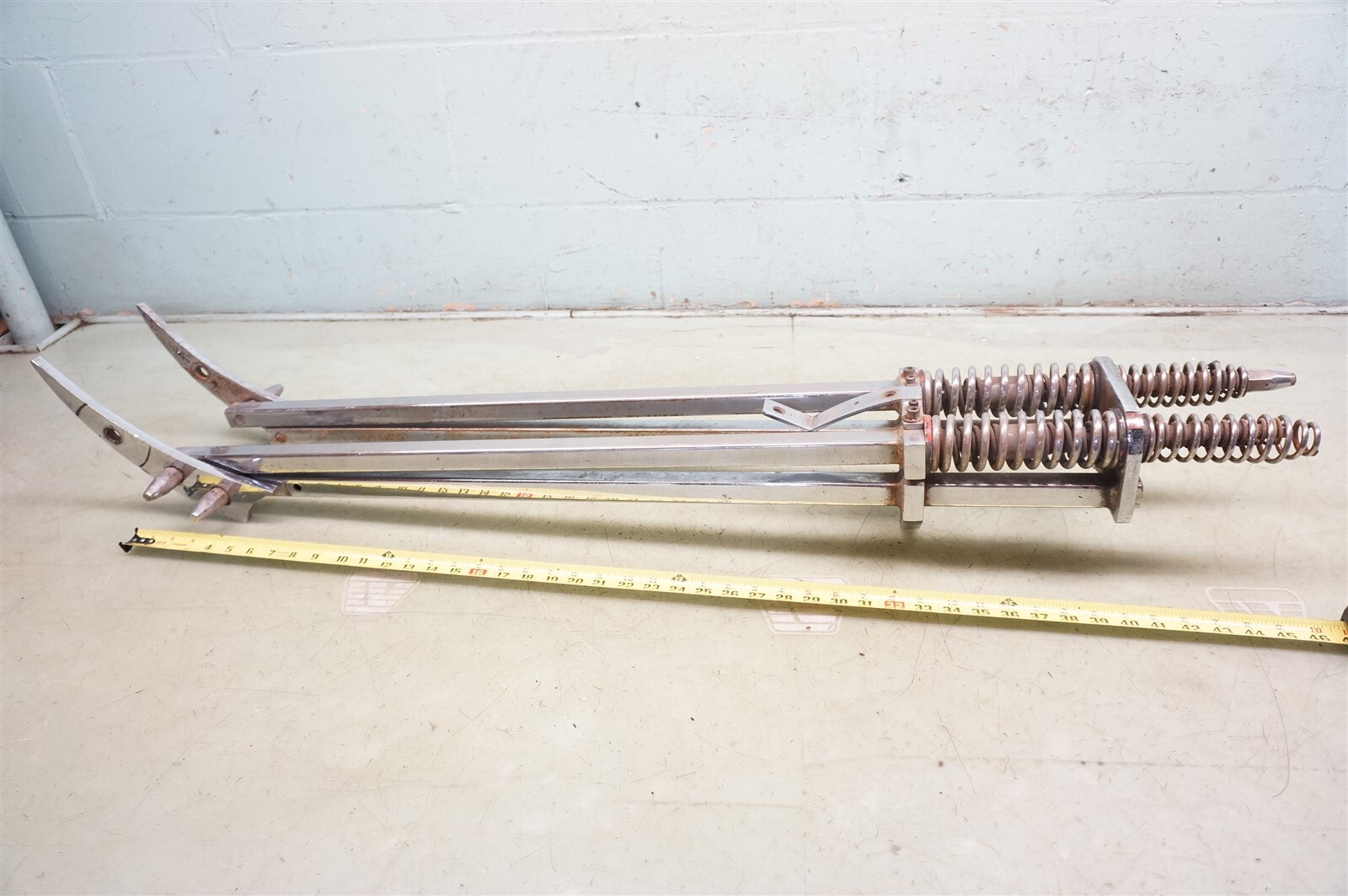 Harley Davidson Chopper Square Springer Forks Front End Aee Nice *TZ5 ...