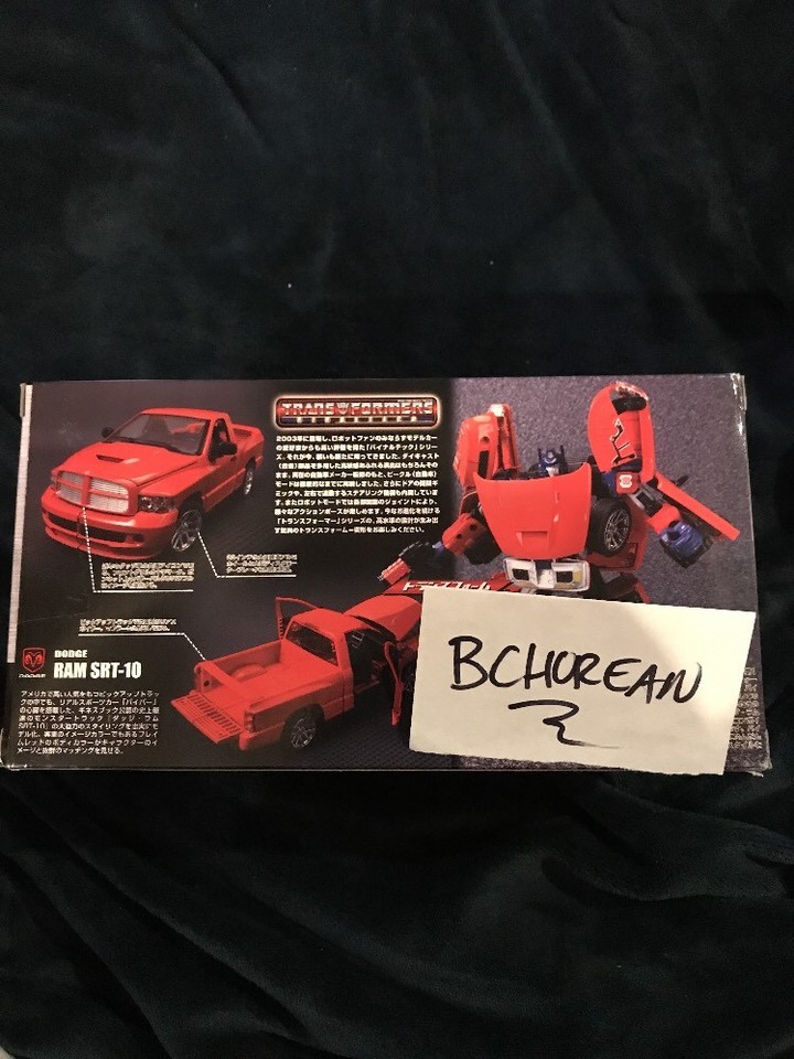 Transformers Binaltech Bt22 CONVOY Optimus Prime Dodge Ram Srt-10 NEW ...