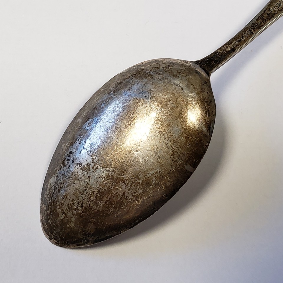 Sterling Silver Souvenir Spoon - Old Faithful - Yellowstone Park - SKU ...