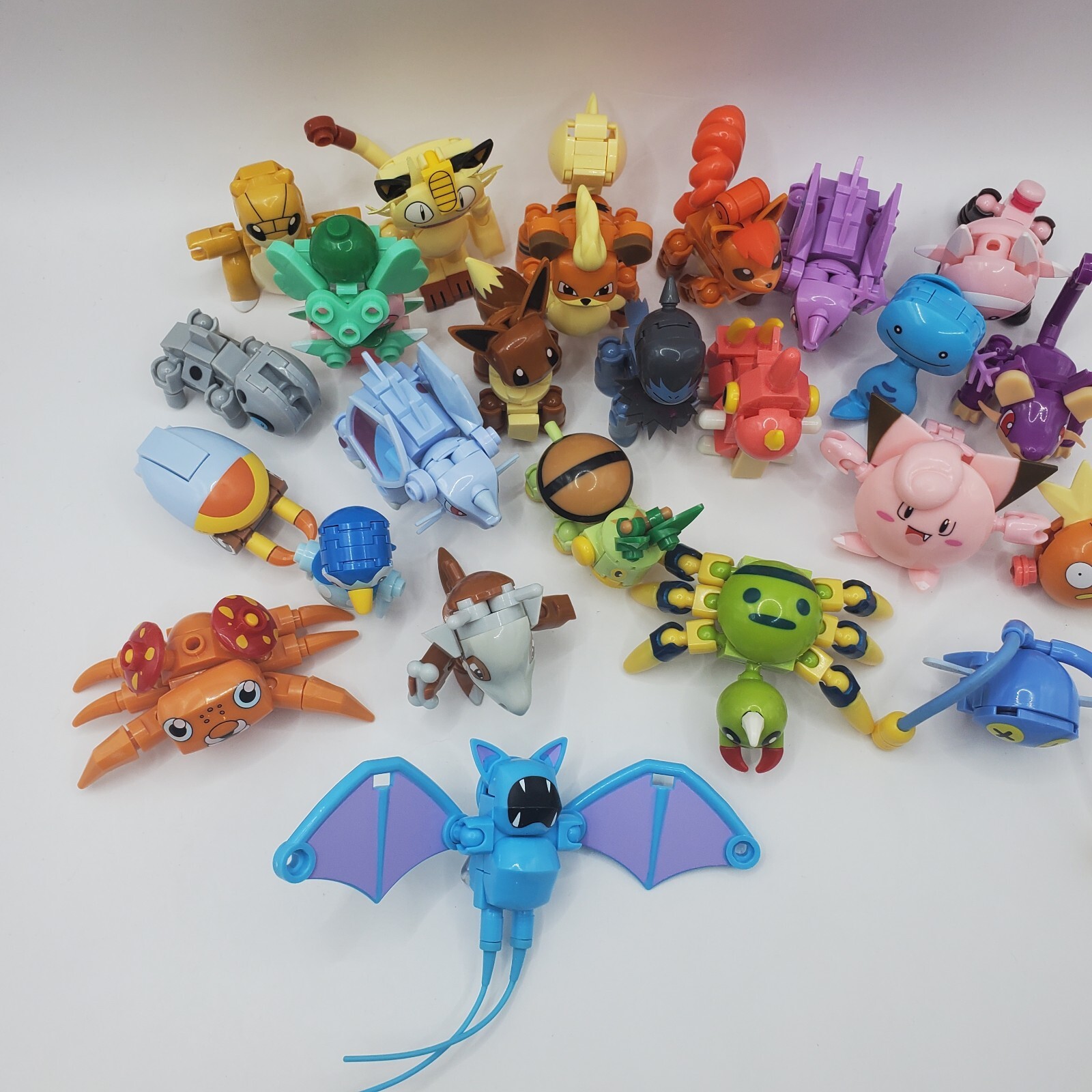 Mega Construx Halo Pokemon Pokeball Mini Figure Lot Aron Deino Nidoran ...