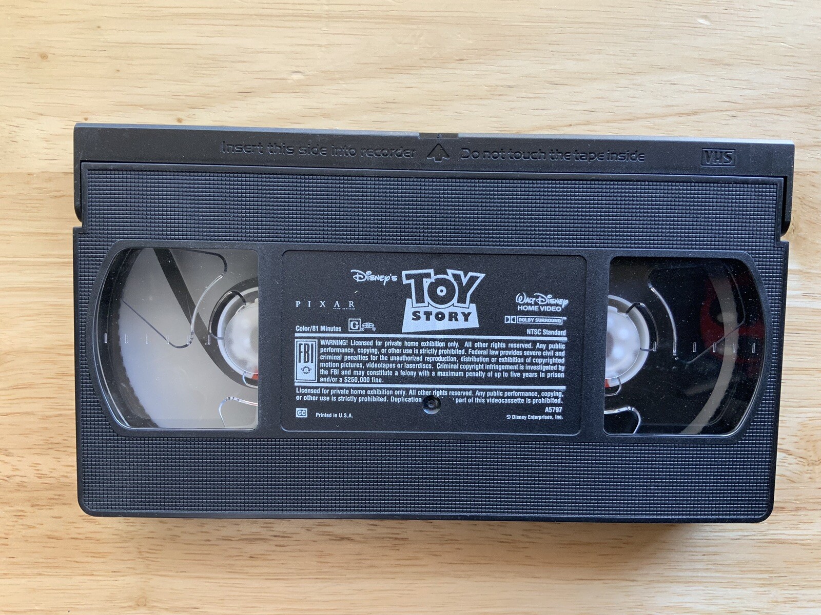 VHS DISNEY PIXAR TOY STORY 1 AND TOY STORY 2 | Grelly USA