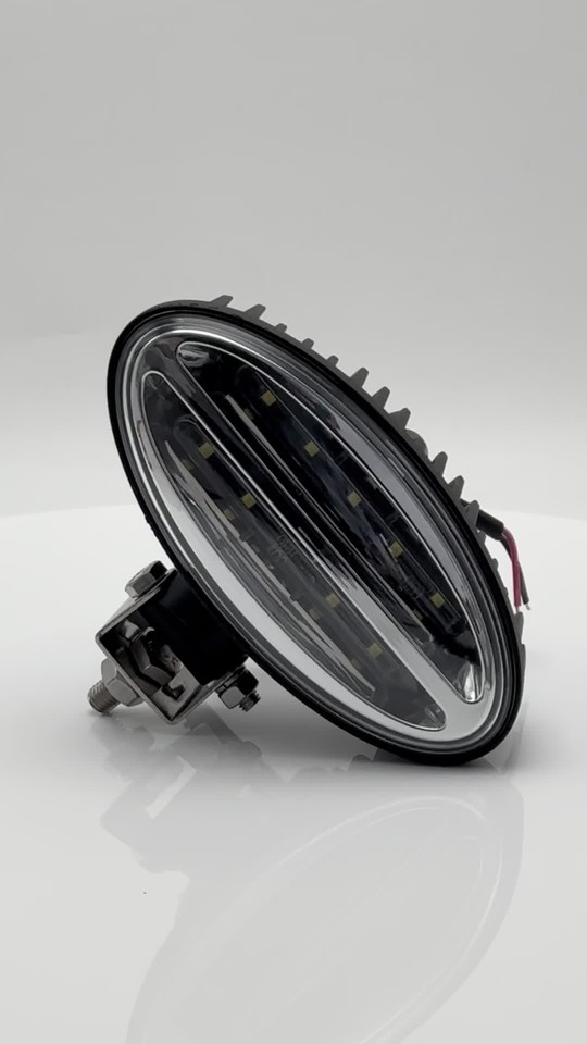 Oval LED Work Light Lamp For John Deere Tractor 6R 7R 8R 8000 9R Series ...