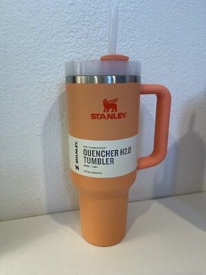 stanley H2.0 Quencher Tumbler 40oz Nectarine Color | eBay