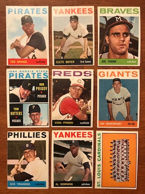 1964 TOPPS BASEBALL Pick your own Commons and Stars | eBay