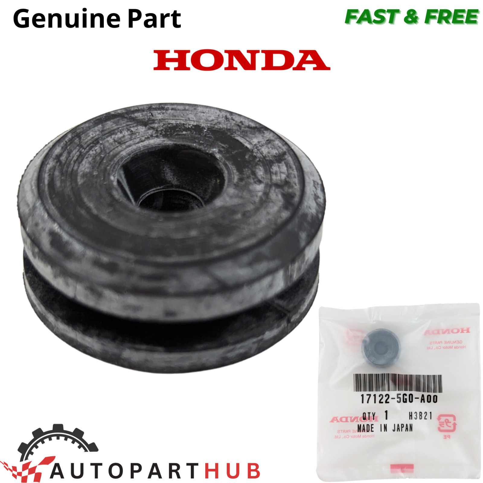 GENUINE HONDA ENGINE COVER RUBBER MOUNT PILOT ACCORD ODYSSEY MDX RLX ...