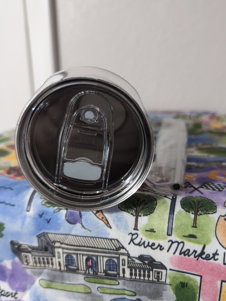 NEW! KC Swiftie Kelce Chiefs 20 OZ STAINLESS STEEL TUMBLER +LID STRAW ...