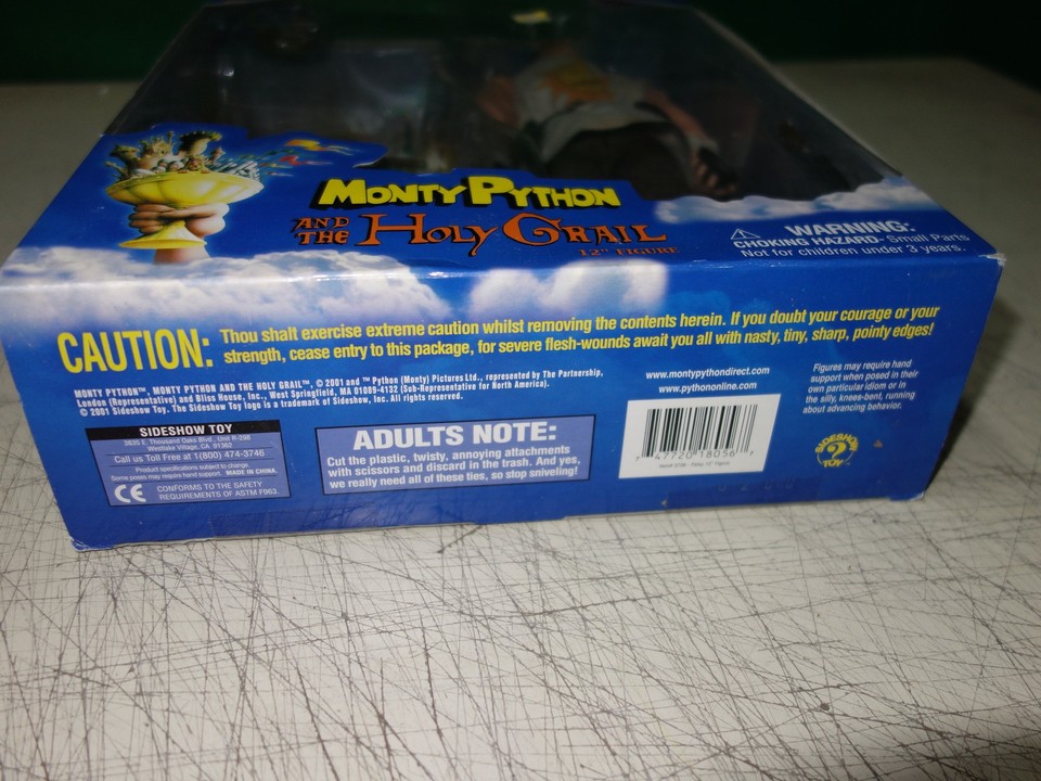 Monty Python and the Holy Grail 12" Figure Sideshow Toy | eBay