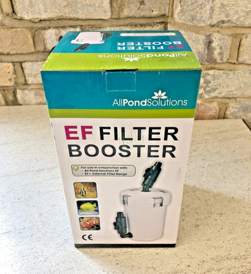 AllPondSolutions 1.2L EF External Filter Booster Canister EF-BOOSTER ...