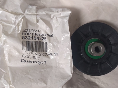 HUSQVARNA IDLER V-GROOVE PULLEY 532194326 FREE SHIPPING | eBay
