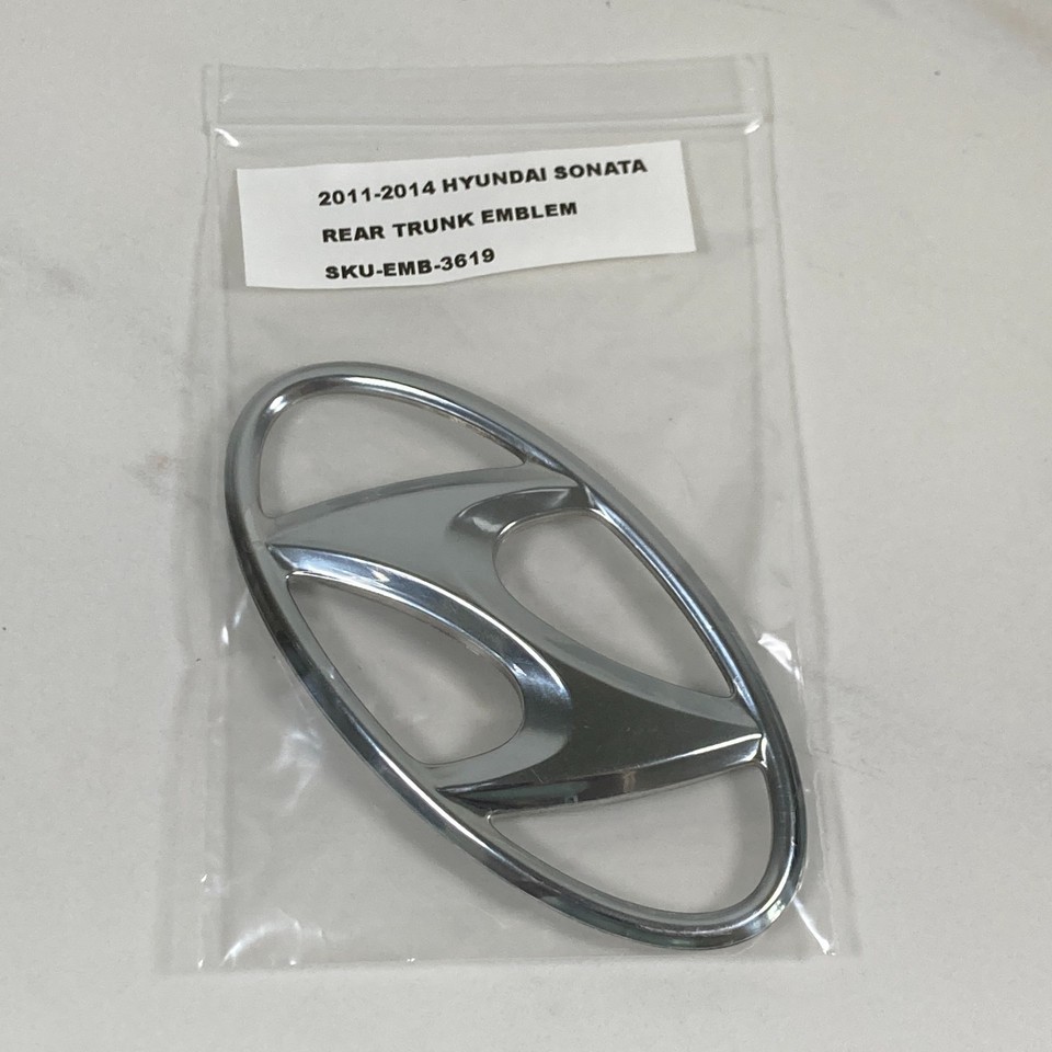 2011-2014 Hyundai Sonata Emblem Logo Badge Symbol Rear Trunk B3619 ...