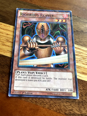 Rigorous Reaver BP03-EN045 1st Edition Shatterfoil Rare PL + BONUS | eBay