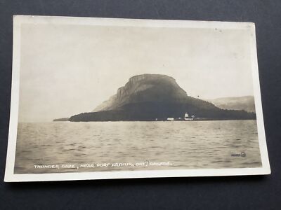 Thunder Cape, Near Port Arthur, Ont, Canada sea landscape Postcard Ref ...