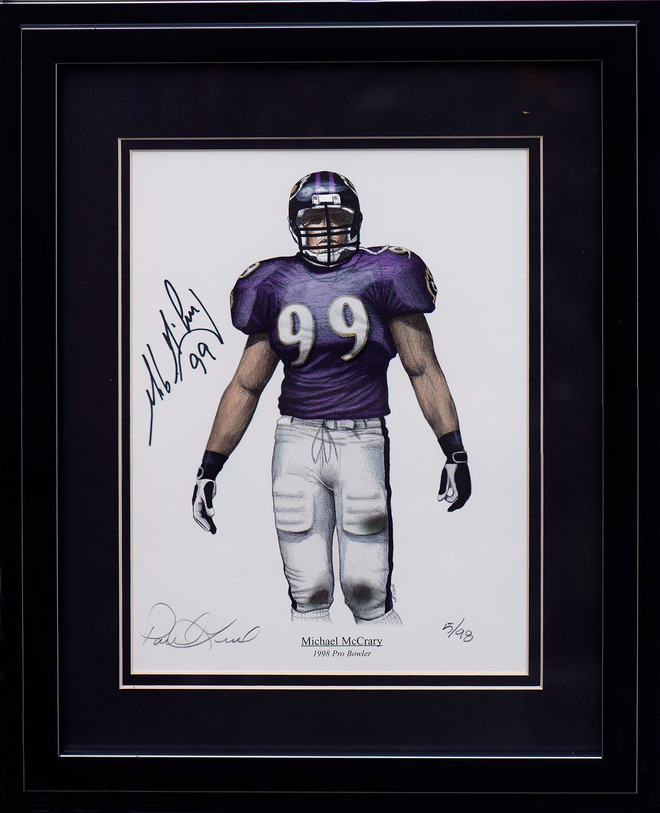Baltimore Ravens & Wake Forest Halls of Fame Michael McCrary ...