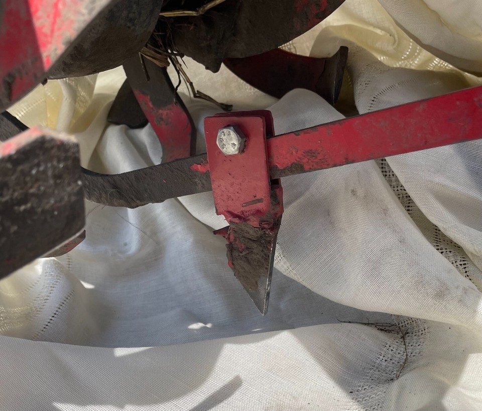 Garden Tiller Tamer roto tiller attachment, reduces run-a-way/bucking ...