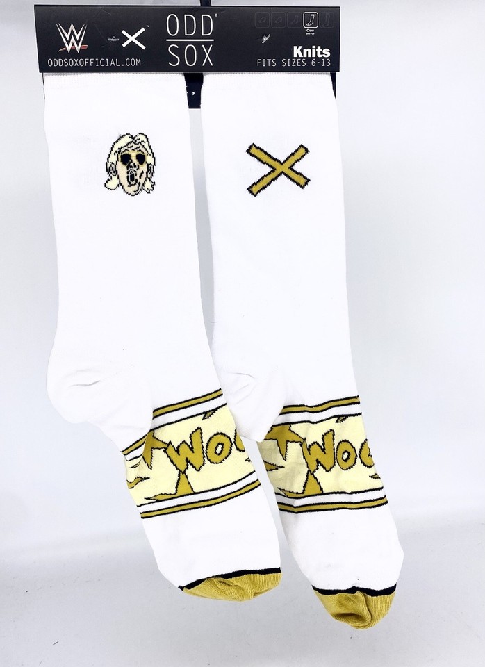 Odd Sox-WWE Ric Flair The Woo Size 6-13 Crew Socks NEW-K1 | eBay