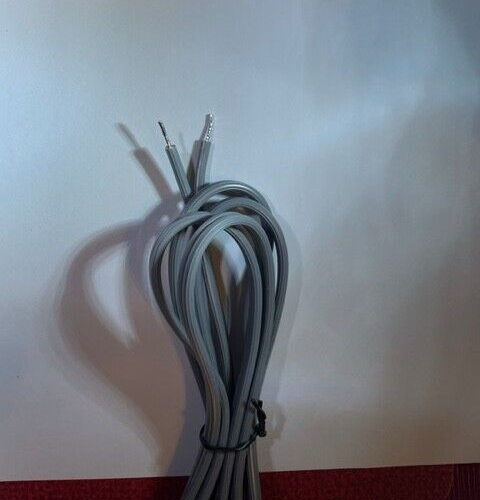 (1) Gray Power Cord Nice Repro for American Flyer or others. 6 ft, 18 ...