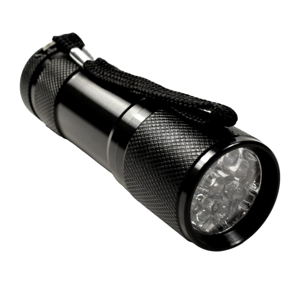 HQRP Professional LED Ultra Violet Black Light Fake Money Detector ...