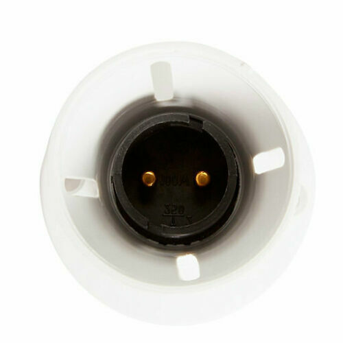 Bayonet Batten White Ceiling Lamp holder BC Light Bulb Socket Lamp ...