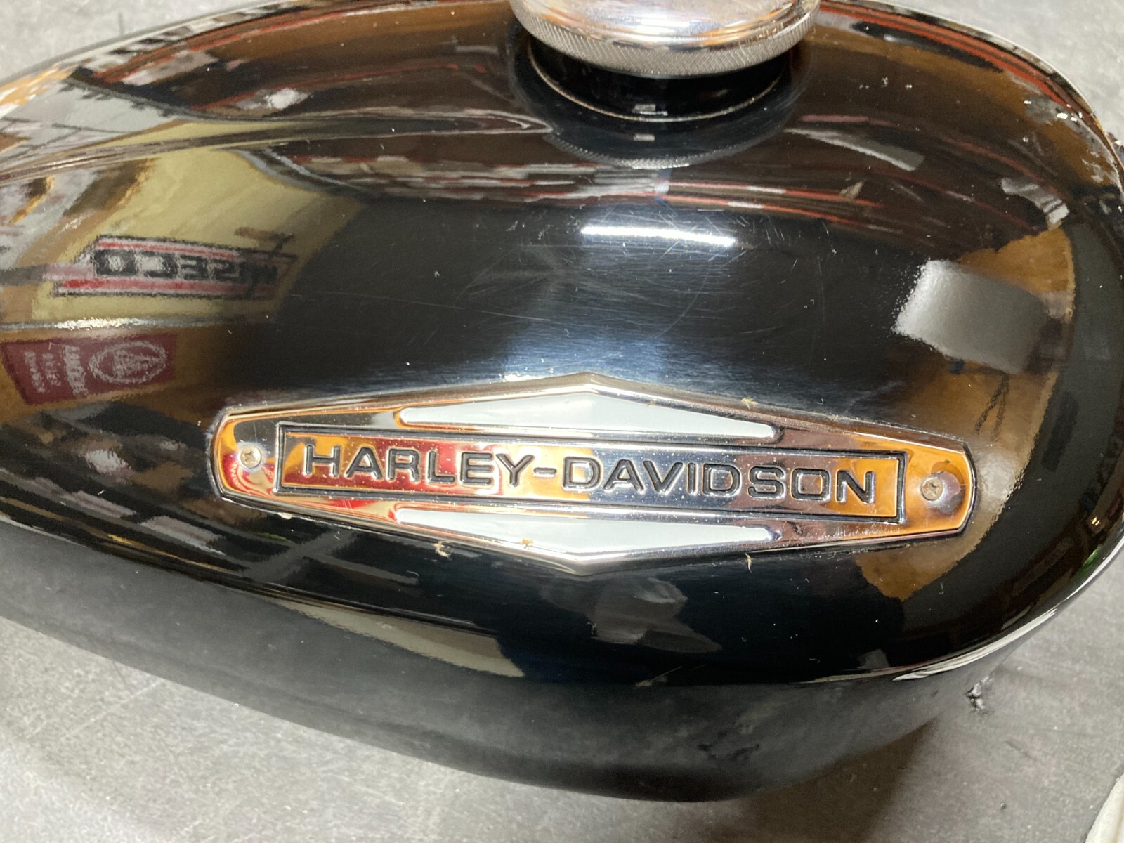 Harley Davidson Sportster K Model Early Turtle Gas Tank 2485 | eBay