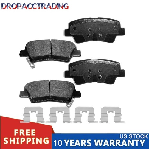 Rear Ceramic Brake Pads For 2012-2017 Hyundai Azera 2012-2016 Veloster ...