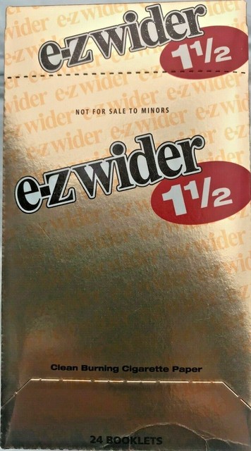EZ Wider 1 1/2 Lights Rolling Papers 24 Booklets for sale online | eBay