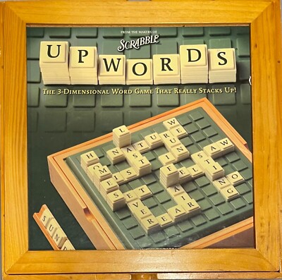 Scrabble Upwords Individual Letters Game Replacement Pieces From Wood ...