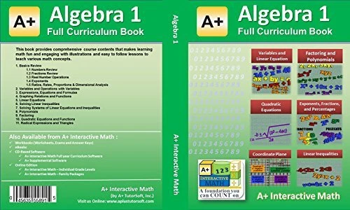 Algebra 1 Workbook 9th Grade