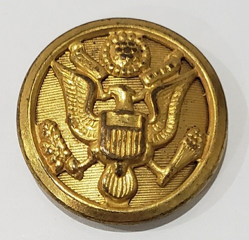 Vintage World War 2 U.S. Army Uniform Button Fine Quality Brand WWII ...