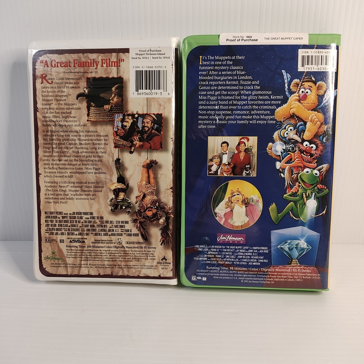 A Grande Alcaparra Dos Muppets Vhs Ebay Muppet Home Video Hey