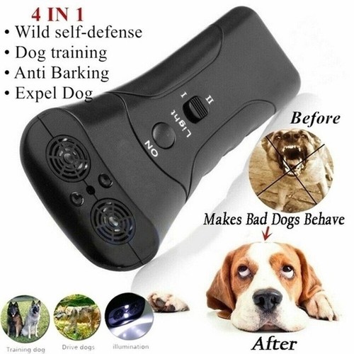 Ultrasonic Anti-Dog Barking Device Dog Training Deterrent Silencer ...