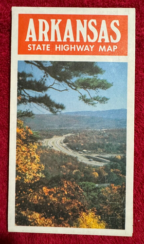 1984 ~ Arkansas Official Road Map ~ State Highway Department | eBay