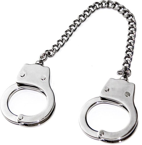 Mini Handcuff Keychain, Finger / Thumb Hand Cuffs Key Ring Keyring ...